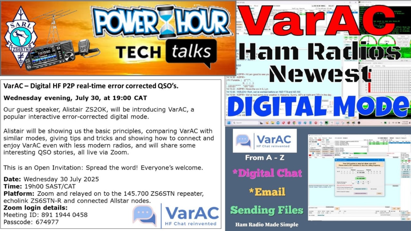Power Hour Tech Talk – VarAC – SARL
